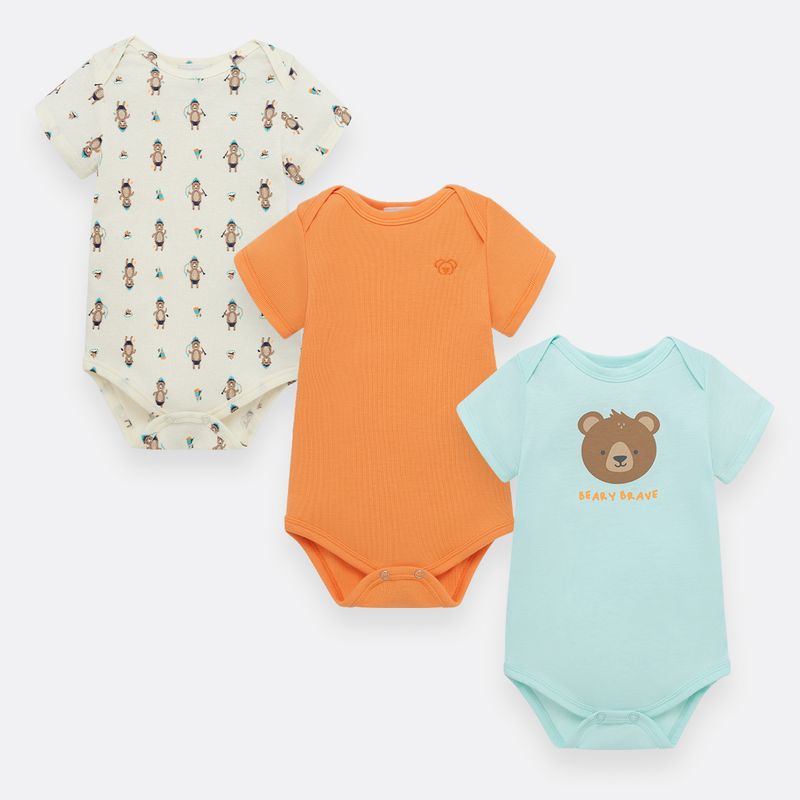 Set x3 de body manga corta para recién nacido niño | Ropa recien nacido ...