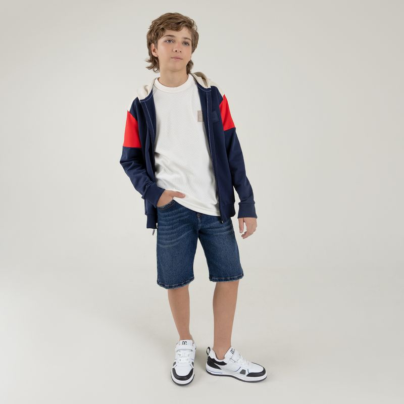Buzo Abierto Para Niño Con Capucha Ropa Nino Offcorss Linkapp